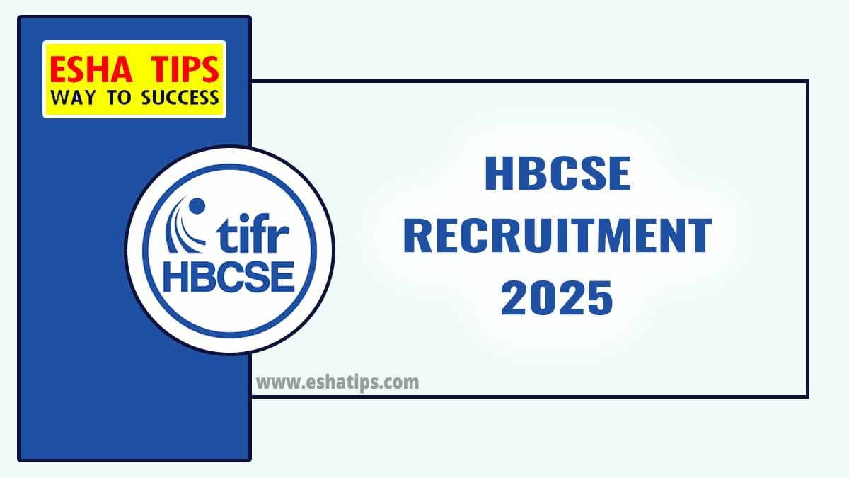 HBCSE Recruitment 2025 | 11 Posts Vacant